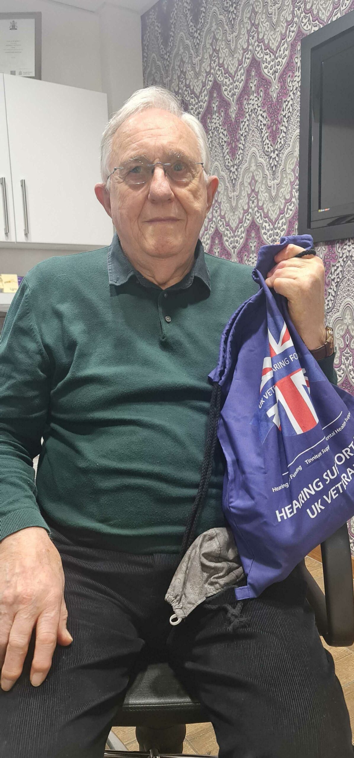 Another Fitting Success! - UK Veterans Hearing Foundation