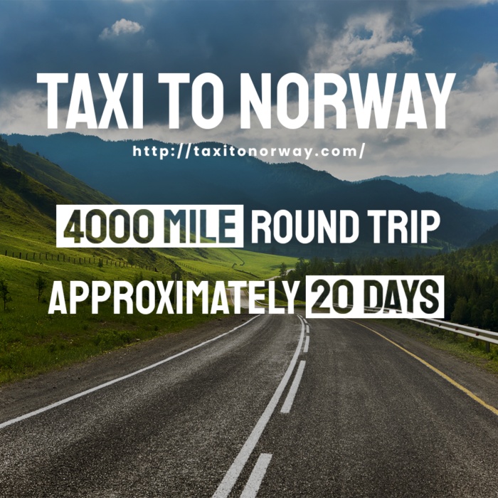 Embarking on a Journey Beyond Borders: The ‘Taxi to Norway’ Initiative ...